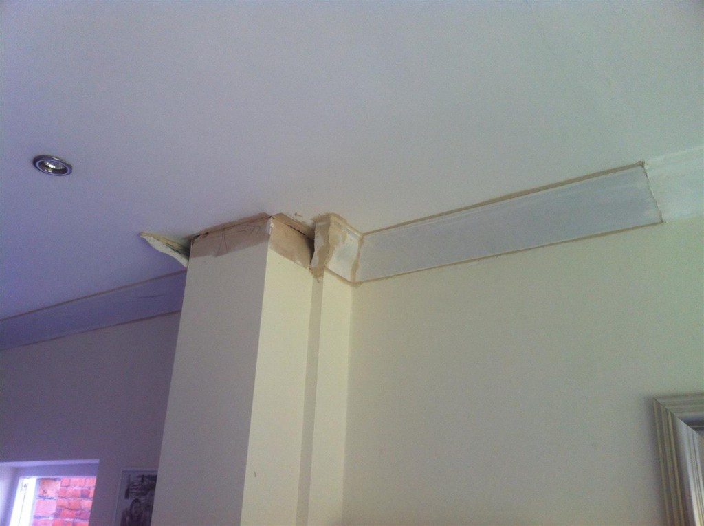 Matching The Coving - The Bedford Handyman