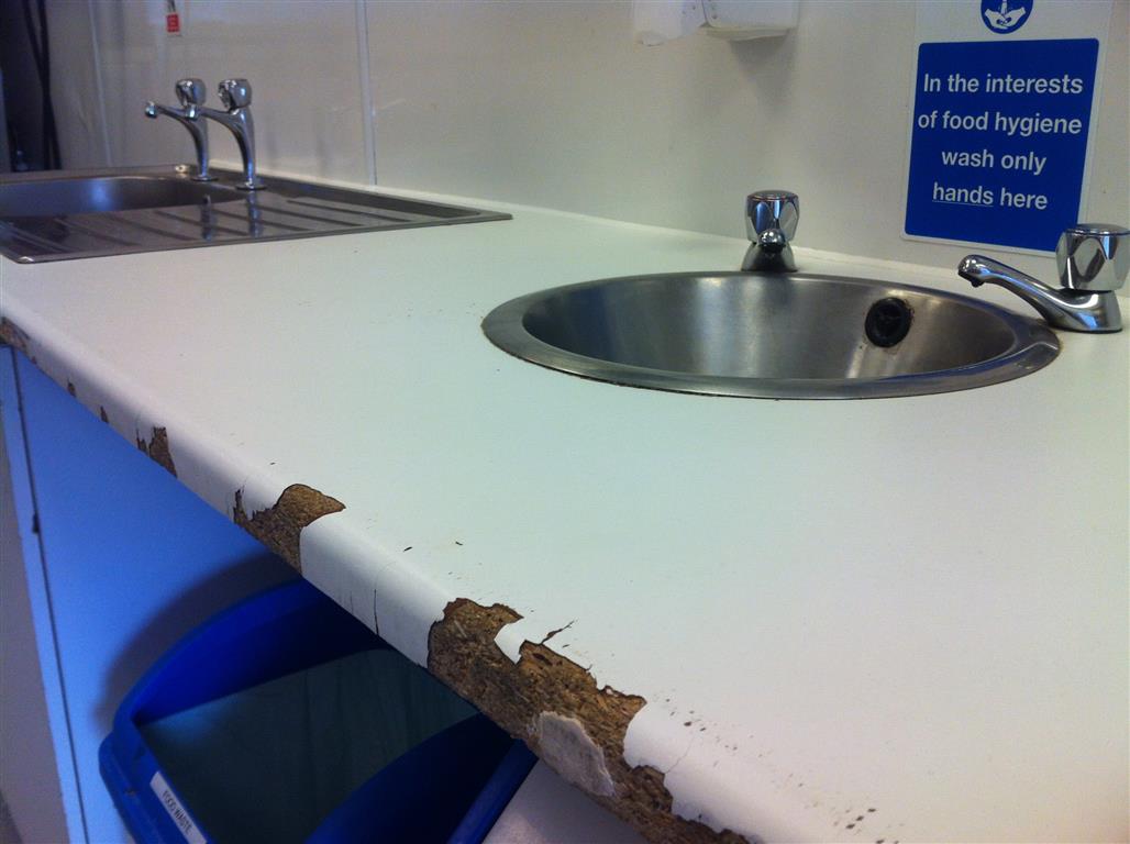 Bakery Worktop Replacement - The Bedford Handyman