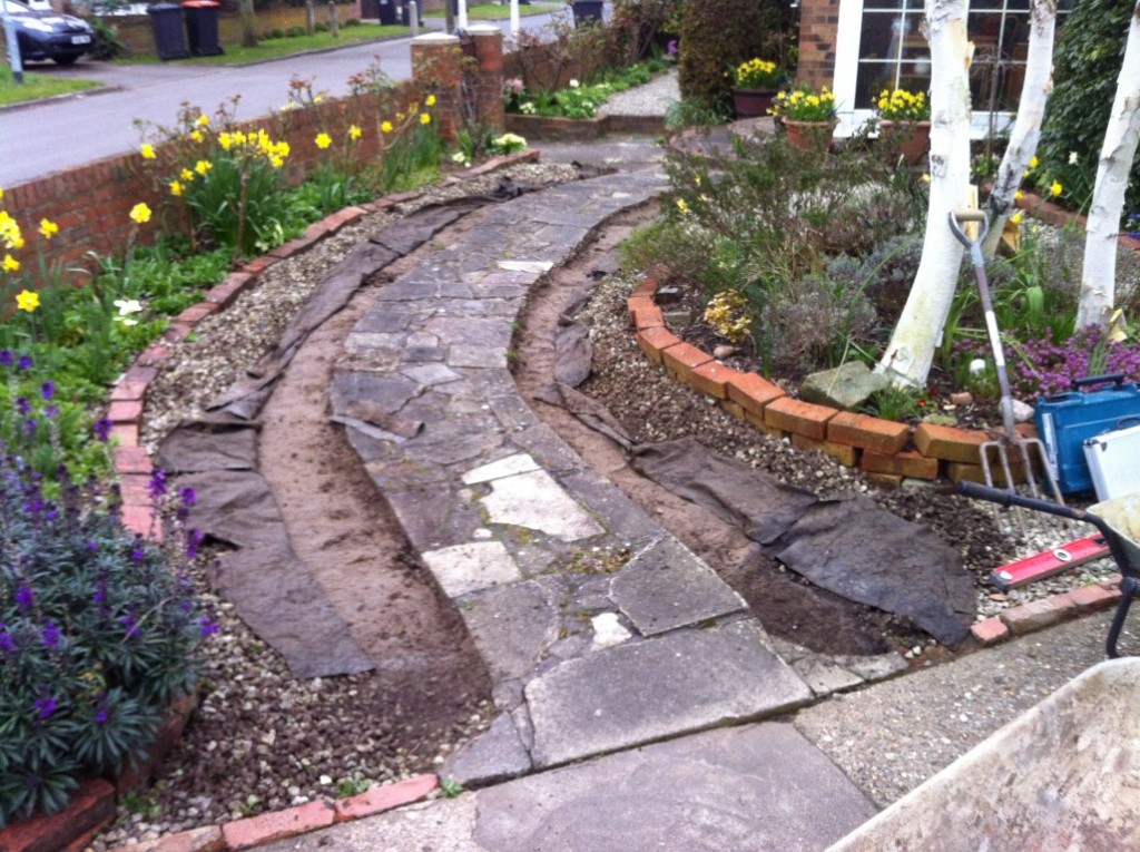 Slab Path - The Bedford Handyman