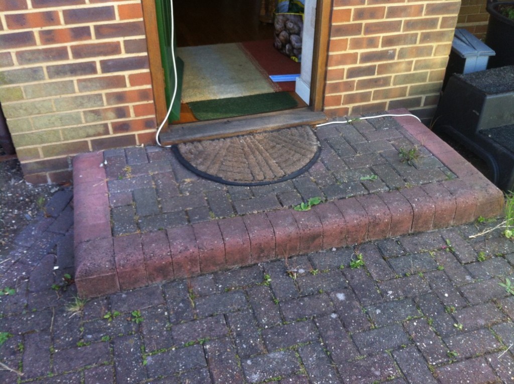 Disabled Block Paving Ramp - The Bedford Handyman